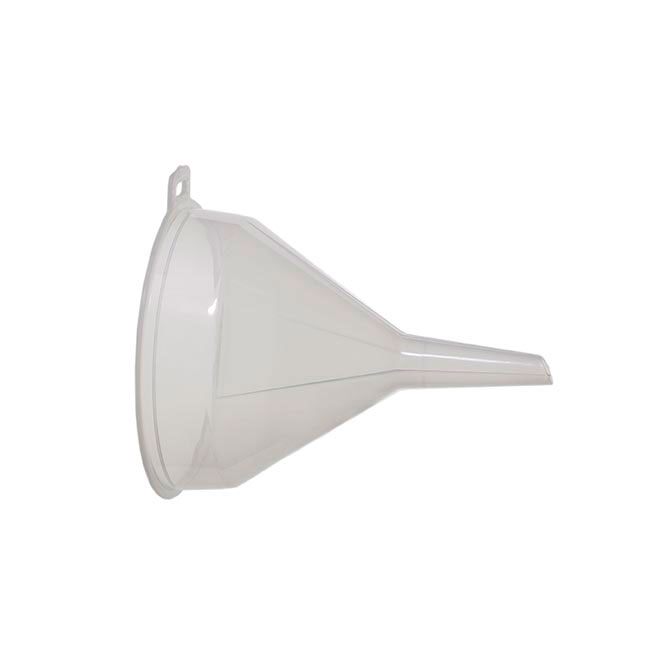 7" PLASTIC FUNNEL CLEAR | Europarts Hardware