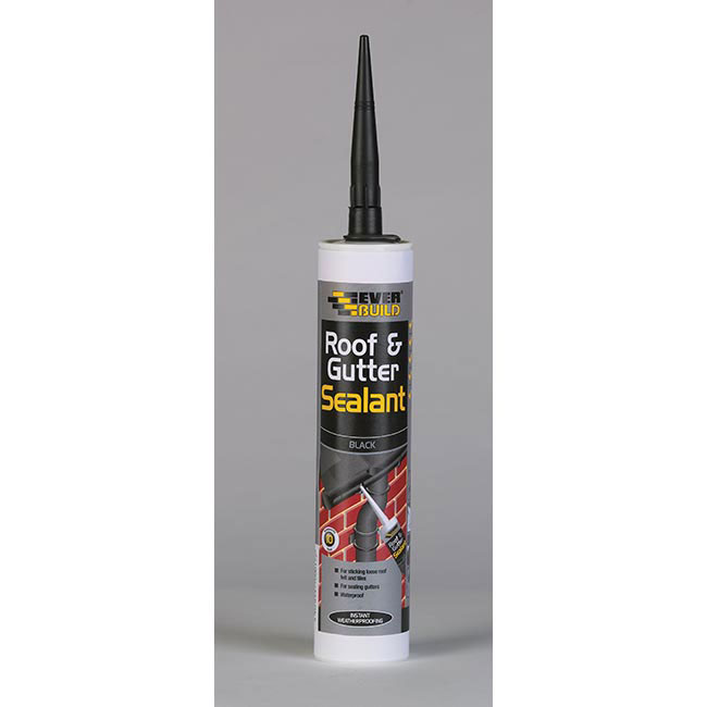 E/BUILD ROOF GUTTER SEALANT BLACK 295ML | Europarts Hardware