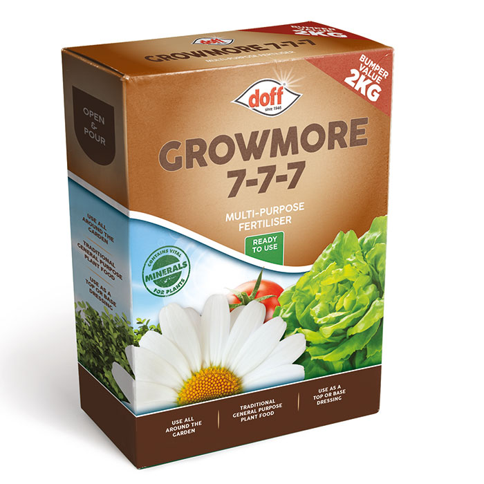 Growmore 7-7-7 Granular Fertiliser 2kg | Europarts Hardware