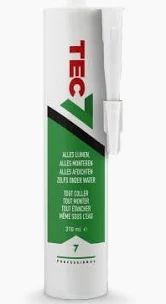 TEC7 WHITE SEALING ADHESIVE 310ML | Europarts Hardware