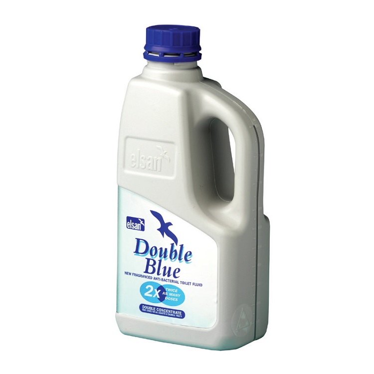 Double Blue Antibacterial Toilet Fluid 1L DBLU01 | Europarts Hardware