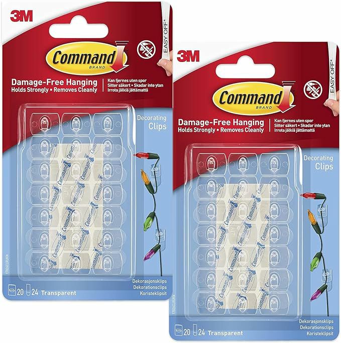 17026 Command Clear Mini Hooks | Europarts Hardware