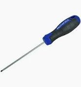 Soft Grip Screwdriver Flared Slotted Tip 5.5 x 100mm | Europarts Hardware